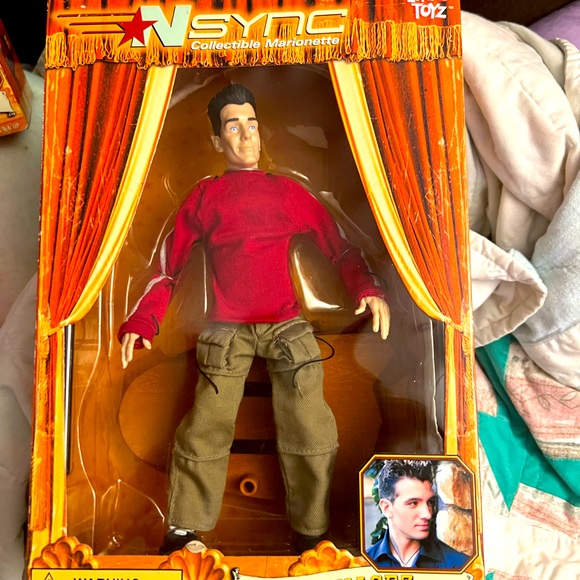 living dolls | Other | Jc Chase From Nsync Collectible Marionette Doll ...